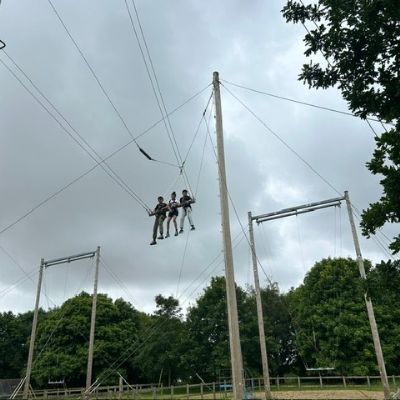 The Godolphin Junior Academy PGL Day 2 Giant Swing